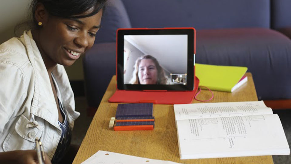 Taking the distance out of distance learning. | Mount Holyoke