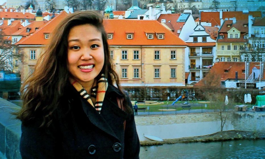 On the campaign trail with Sarah Hwang. | Mount Holyoke