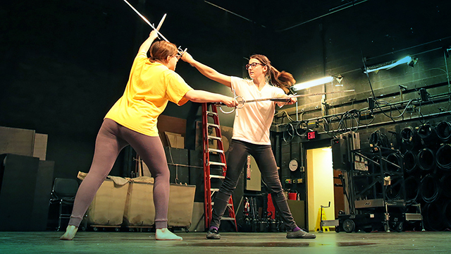 Stage combat: a clash of craft and magic | Mount Holyoke